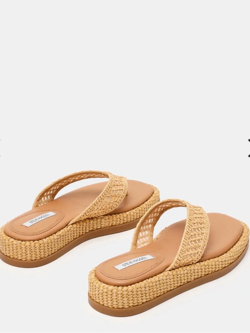 Steve Madden | Shoes | Steve Madden Bella Natural Raffia | Poshmark